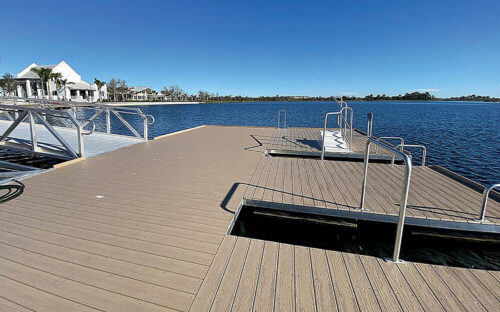 Camps and Parks Floating Dock Gallery | Recreational Docks | AccuDock