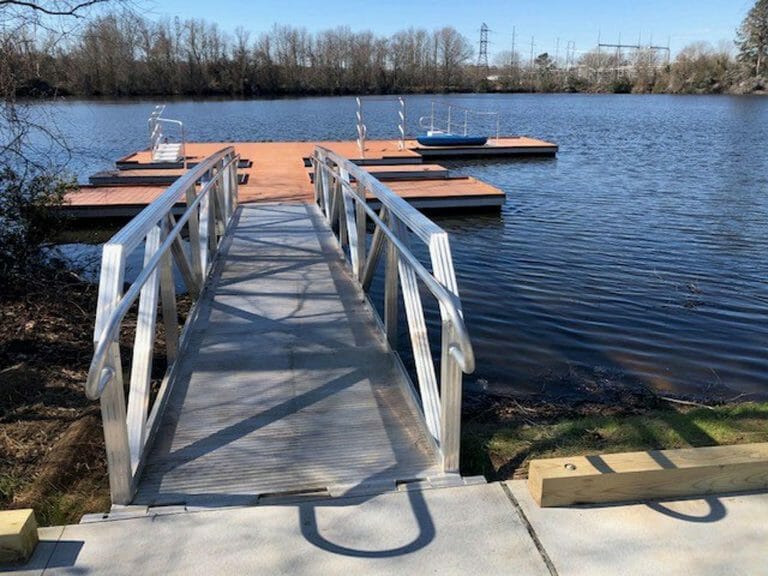 Camps and Parks Floating Dock Gallery | Recreational Docks | AccuDock