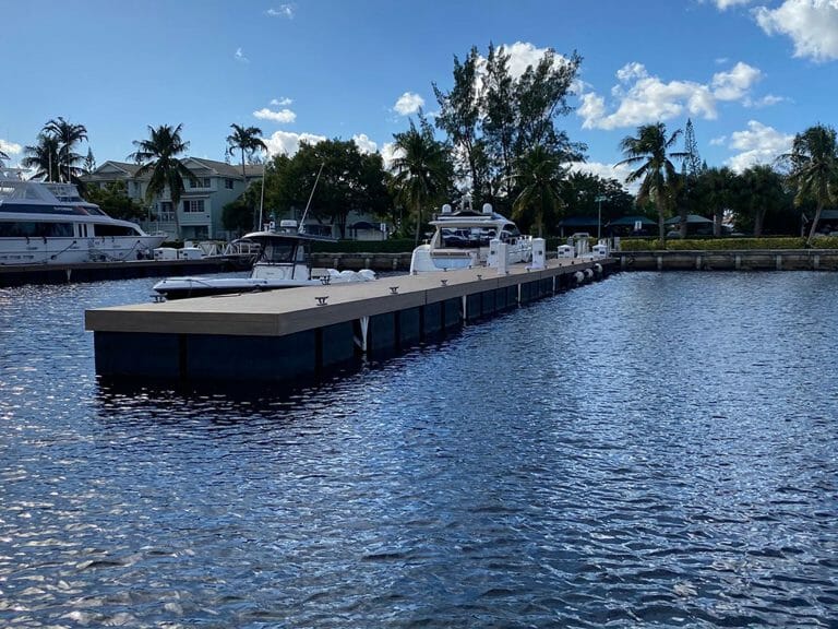 Marina Floating Dock Gallery | Marina Dock System | AccuDock