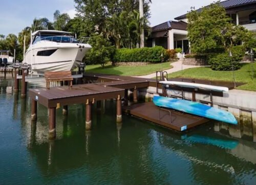 Kayak and Paddle Sport Dock Media Gallery | AccuDock