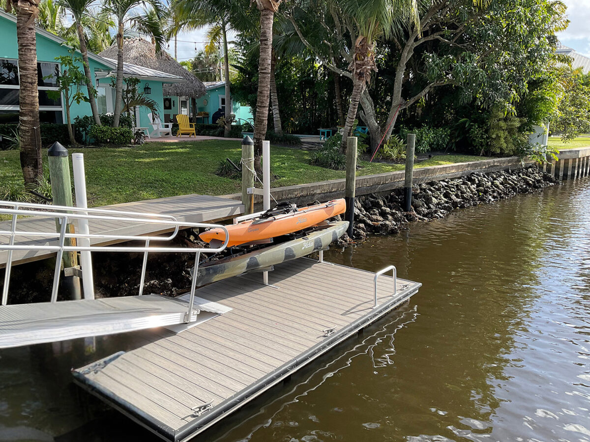 Floating Docks in Florida - Custom Boat Docks by AccuDock