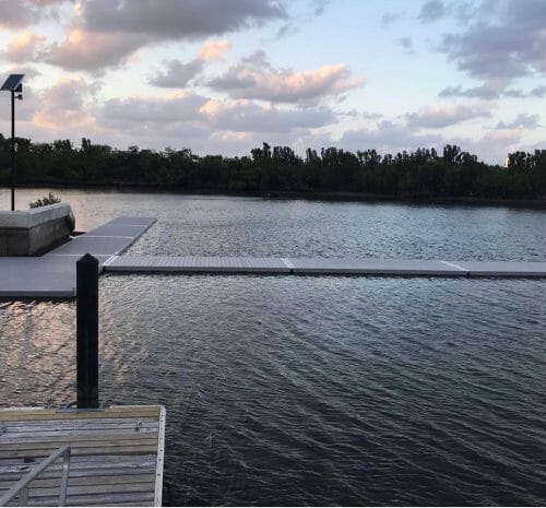 Rowing Dock Installation Media Gallery | AccuDock