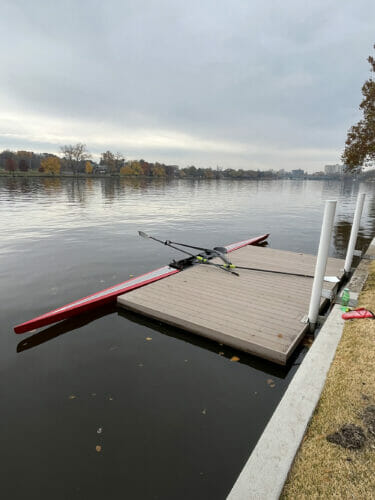 Rowing Dock Installation Media Gallery | AccuDock