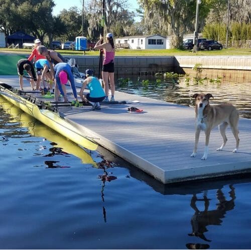 Rowing Dock Installation Media Gallery | AccuDock