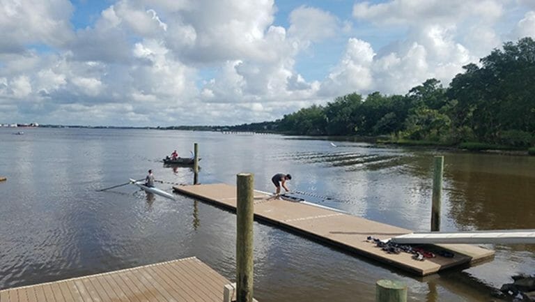 Rowing Floating Docks | Rowing Dock Manufacturer | AccuDock