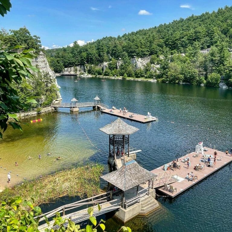 Floating Swim Dock Platforms Media Gallery | AccuDock