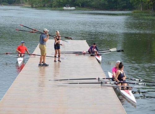 Rowing Dock Installation Media Gallery | AccuDock