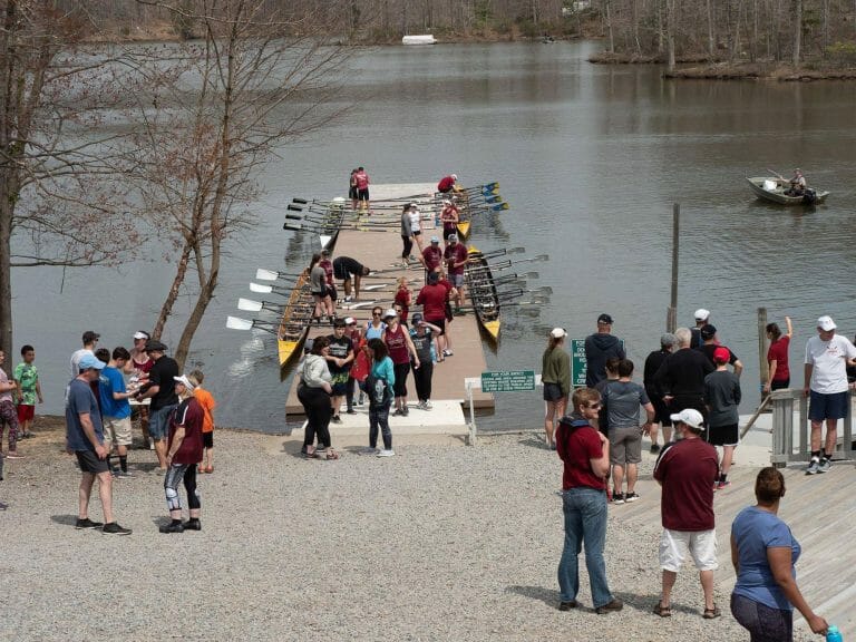 Rowing Dock Installation Media Gallery | AccuDock