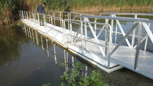 Four-Ways-to-Use-Floating-Walkways - AccuDock