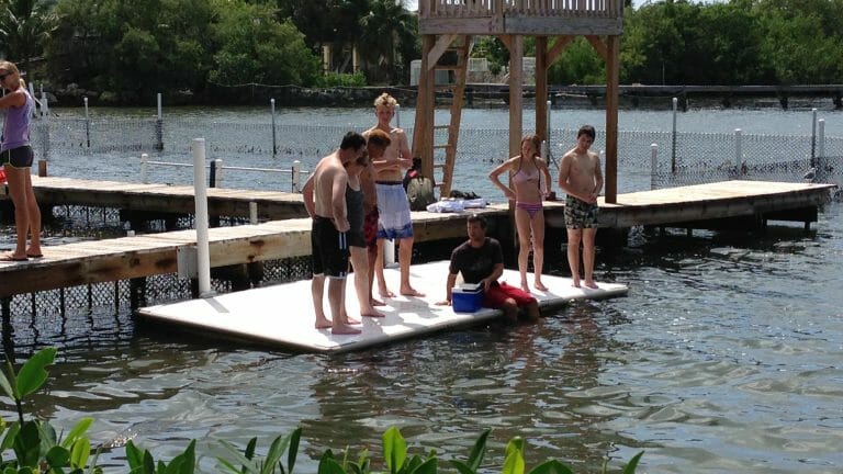 Camps and Parks Floating Dock Gallery | Recreational Docks | AccuDock