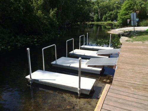 Camps and Parks Floating Dock Gallery | Recreational Docks | AccuDock
