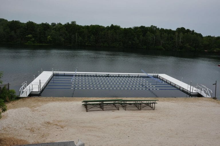Camps and Parks Floating Dock Gallery | Recreational Docks | AccuDock