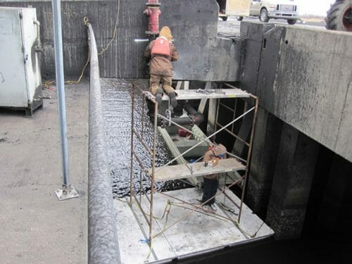 Floating Dock Scaffolding Gallery | Scaffolding For Dock | AccuDock