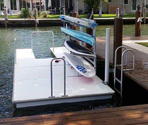 Kayak and Paddle Sport Dock Media Gallery | AccuDock