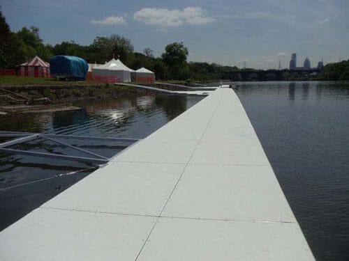 Rowing Dock Installation Media Gallery | AccuDock