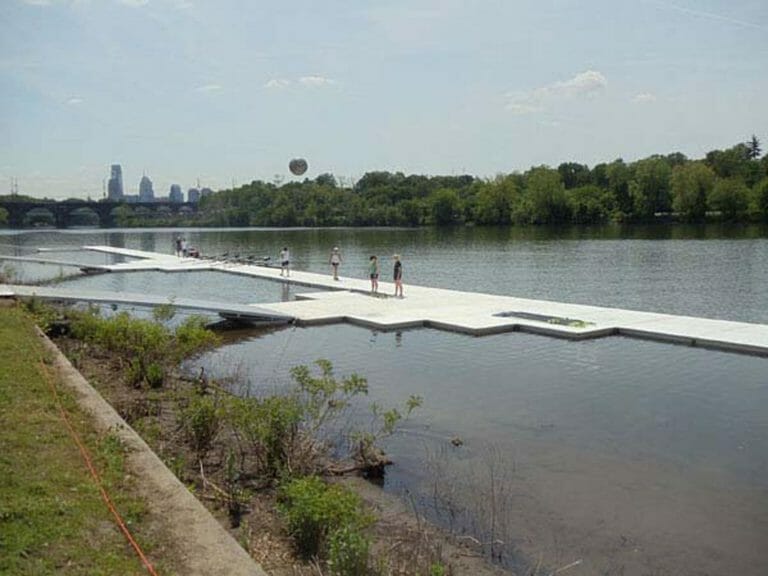 Rowing Dock Installation Media Gallery | AccuDock