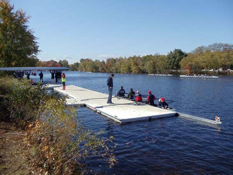 Rowing Dock Installation Media Gallery | AccuDock