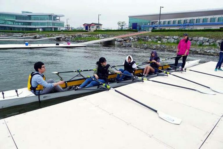 Rowing Dock Installation Media Gallery | AccuDock