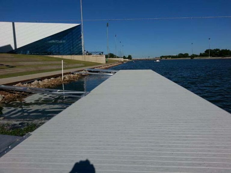 Rowing Dock Installation Media Gallery | AccuDock