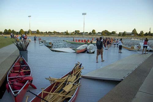 Rowing Dock Installation Media Gallery | AccuDock