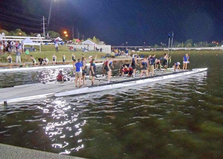 Rowing Dock Installation Media Gallery | AccuDock